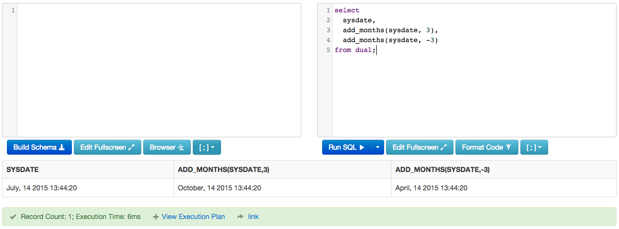 PL SQL ADD MONTHS Function Level Up